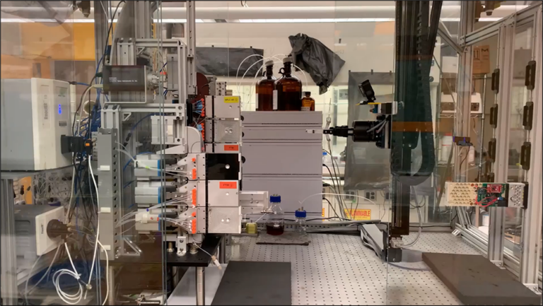 Automated Optimization of Multistep Synthesis in Flow and Data-rich ...